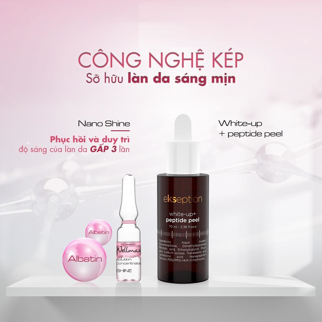 Tinh chất Ekseption White–up Peptide Peel