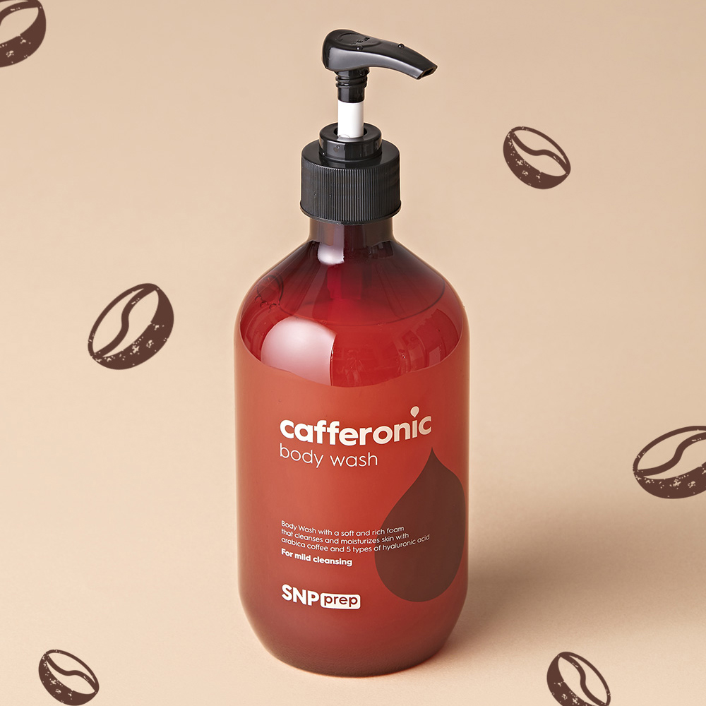 Sữa tắm dưỡng da SNP Cafferonic Body Wash