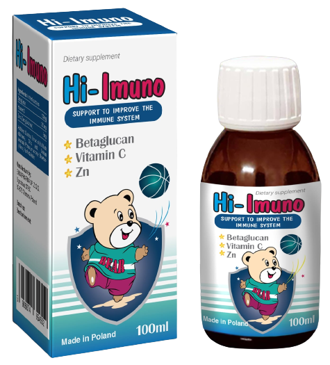 Siro Hi-Imuno hỗ trợ tăng đề kháng cho trẻ từ 1 tuổi