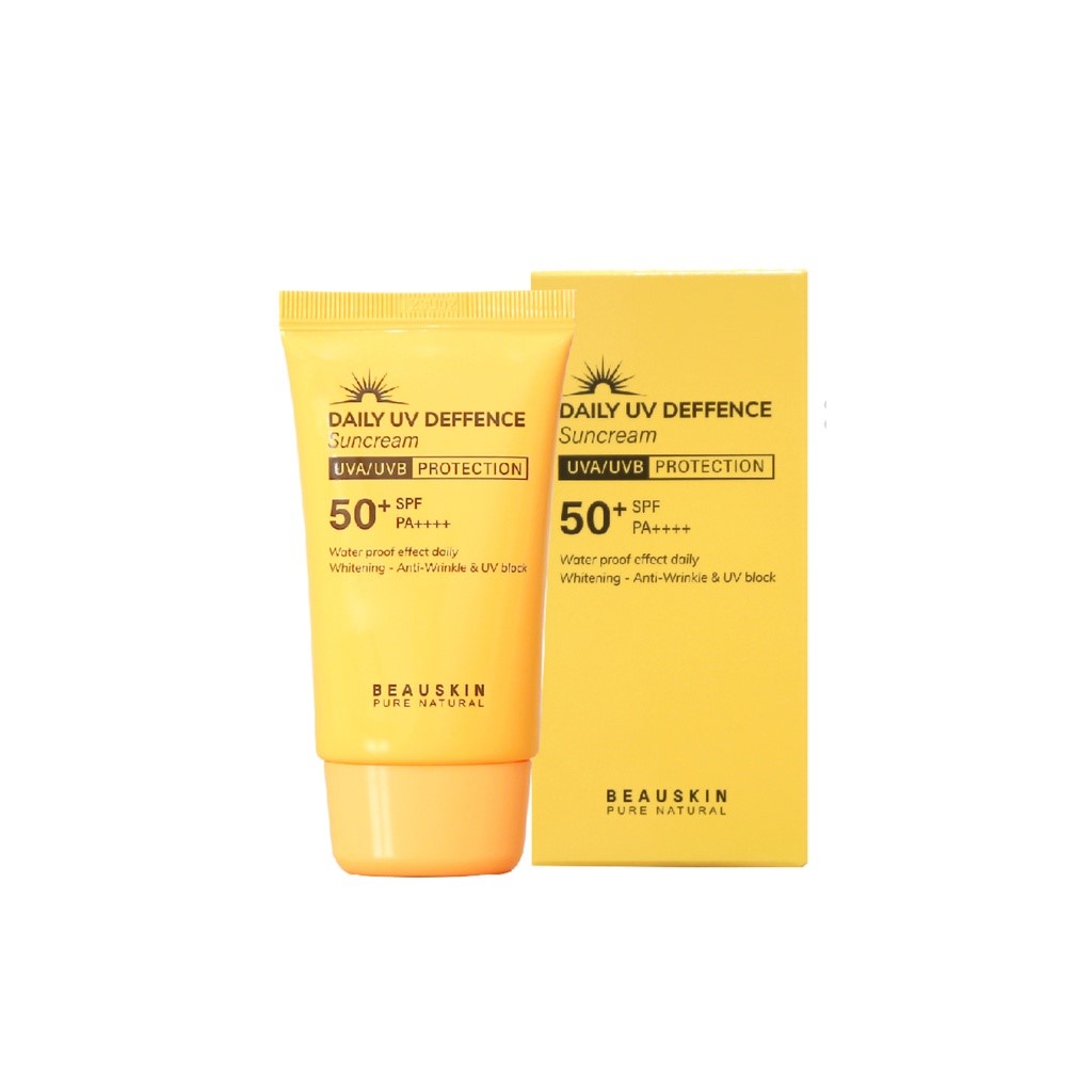 Kem chống nắng BEAUSKIN Daily Deffence Sun Cream SPF 50+ PA++++