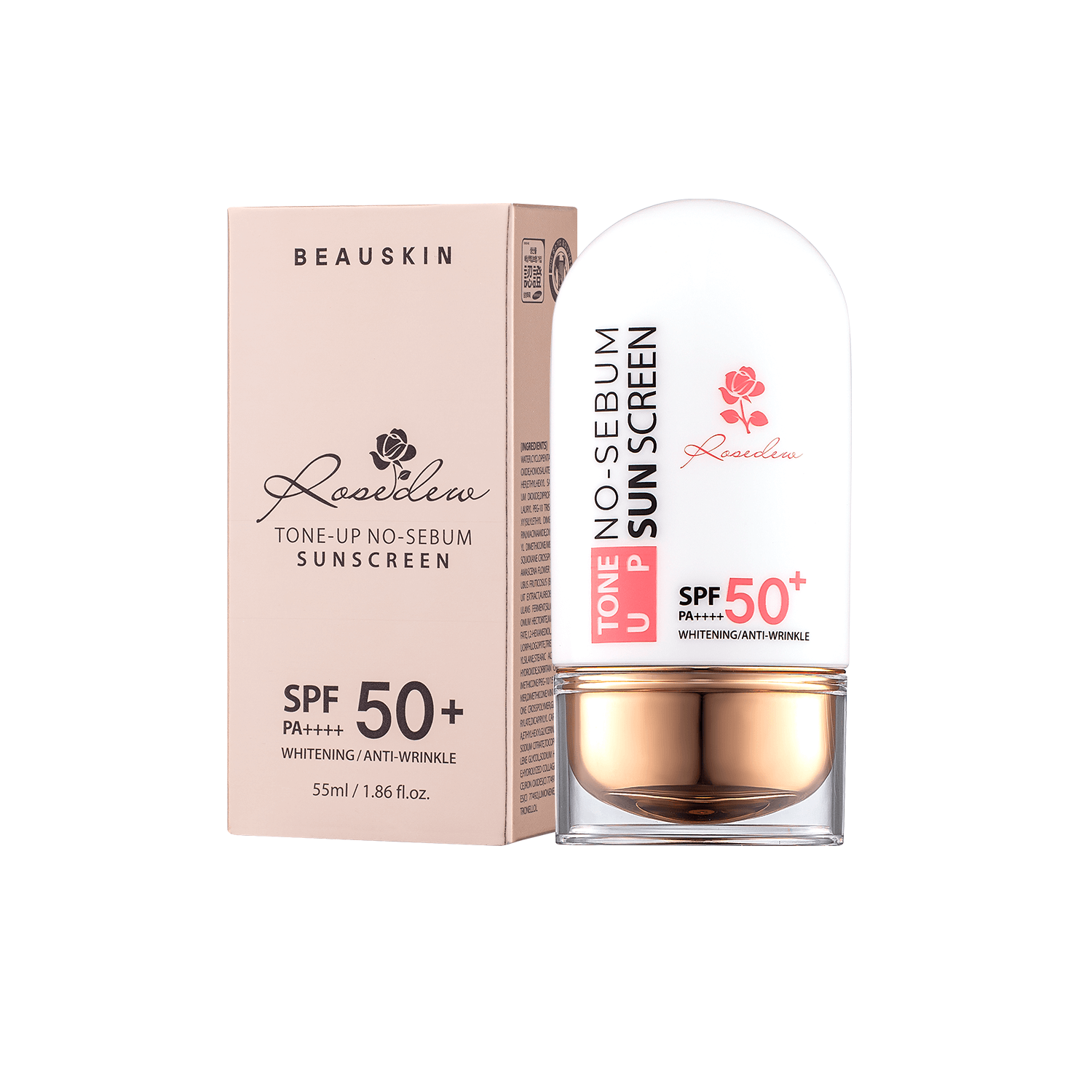 Kem chống nắng Beauskin Rosedew Toneup No Sebum Sunscreen SPF 50+/ PA++++