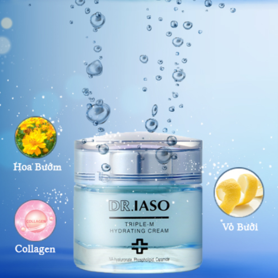 Kem Dưỡng Ẩm 3 Cấp Độ Dr.Iaso Triple - M Hydrating Cream