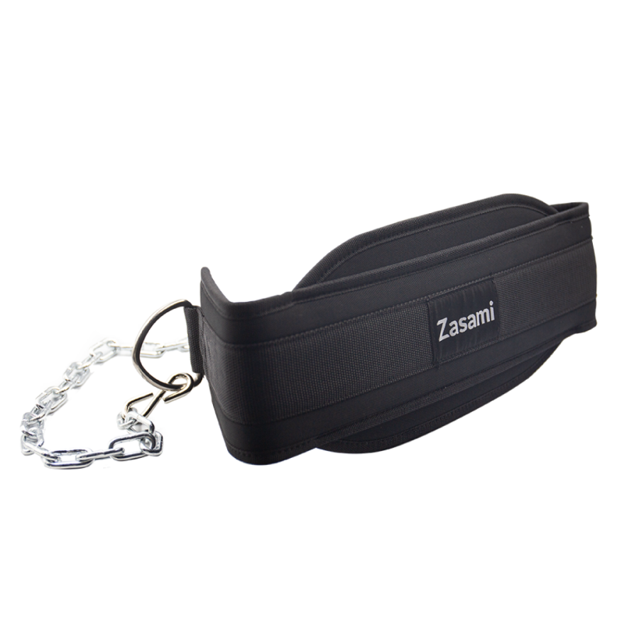 Đai Lưng Thể Hình Zasami PK00113Z Có Xích Treo Tạ