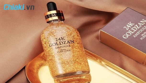 Review serum vàng 24k Úc có thật sự tốt: Thành phần và công dụng