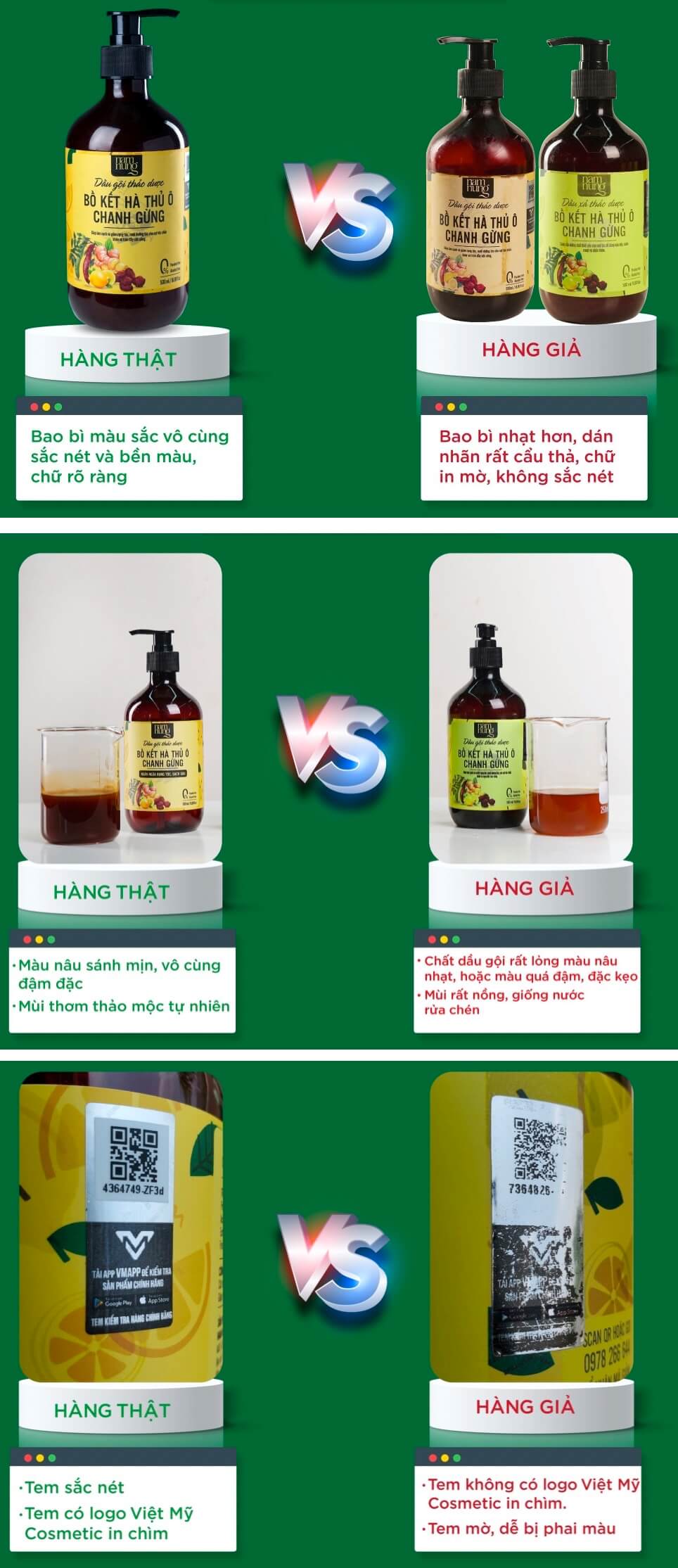 Review Dầu Gội Nam Nung “Made In Việt Nam” Có Tốt Không?