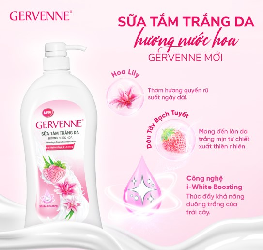Review 15+ sữa tắm trắng da toàn thân tốt nhất hiện nay