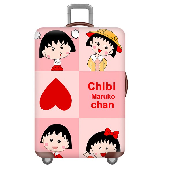 Túi Bọc Vali Kaws Co Giãn Chống Nước mẫu Chibi Maruko Chan | Chiaki.vn