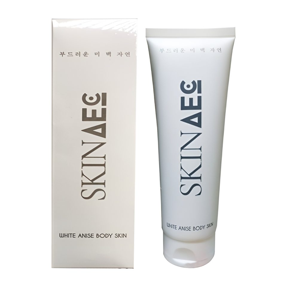 Kem ủ trắng than hoạt tính Skin AEC White Anise Body Skin | Chiaki.vn
