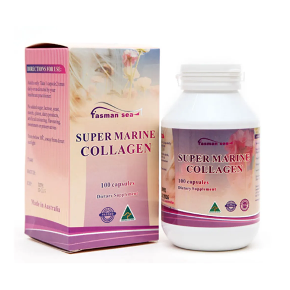 Super Marine Collagen 5 in 1 Tasman Sea hộp 100 viên | Chiaki.vn