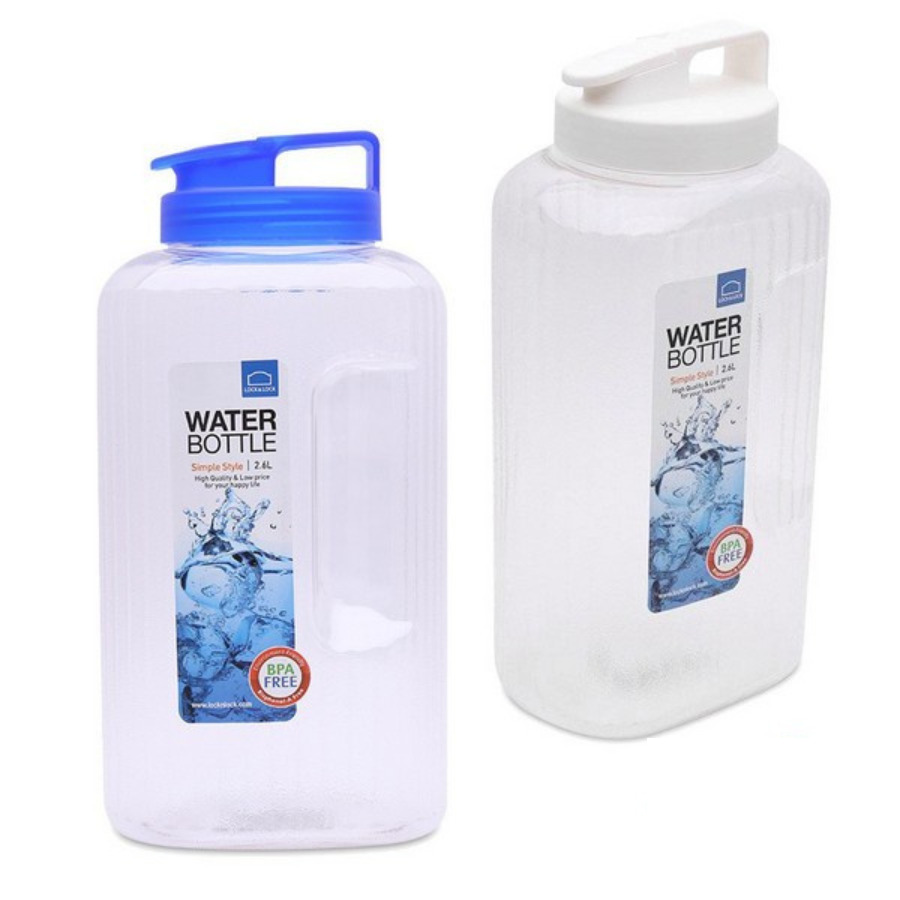 Bình Nước Lock&Lock Aqua 2.6L Chất Liệu Nhựa PET | Chiaki.vn