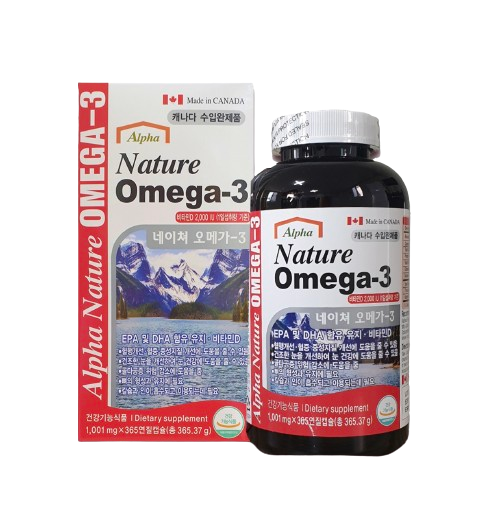 Dầu cá Alpha Nature Omega-3 lọ 365 viên cho cả gia đình | Chiaki.vn