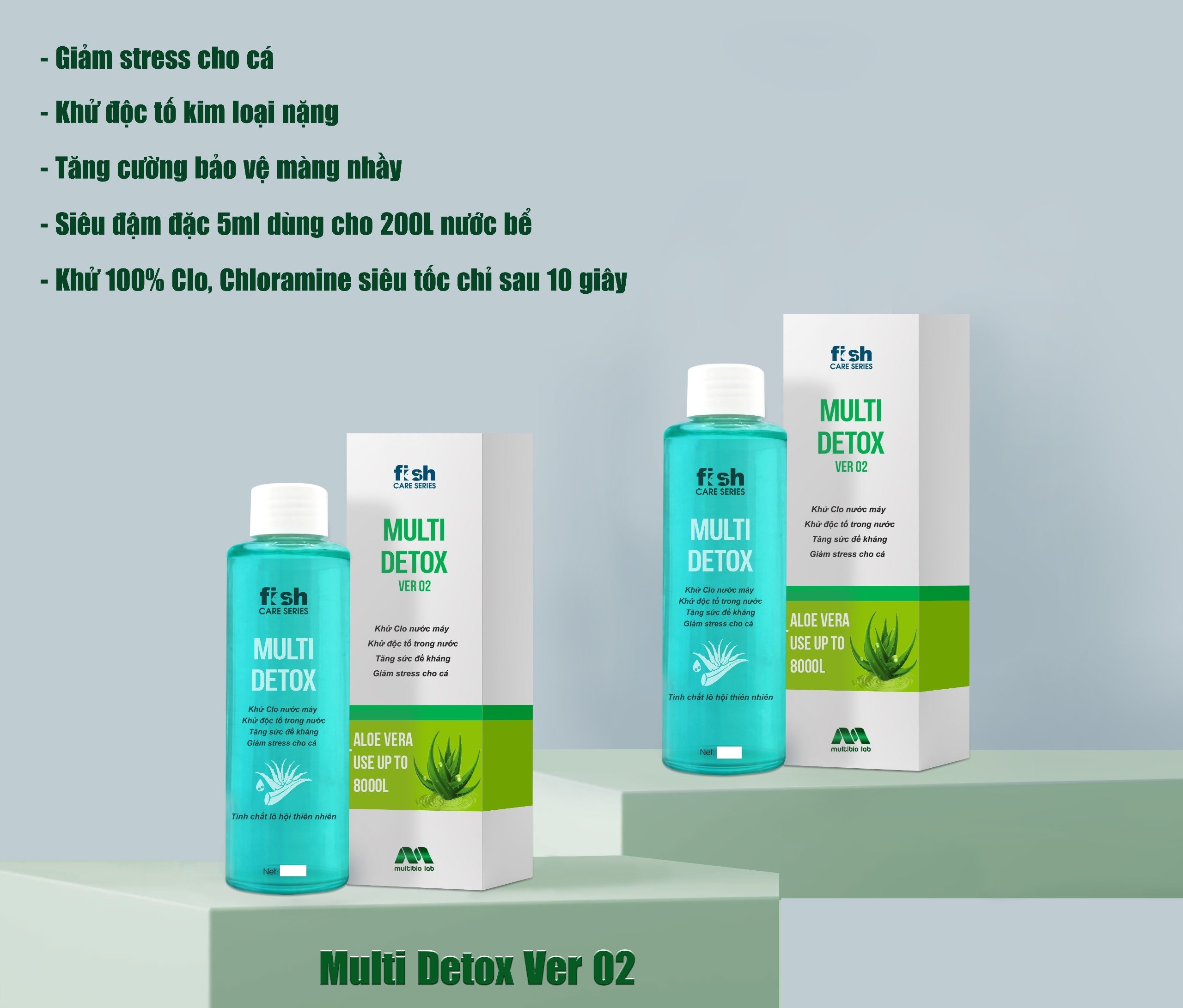 Multibio Lab - Multi Detox Ver.2 ( chai 100ml) | Chiaki.vn